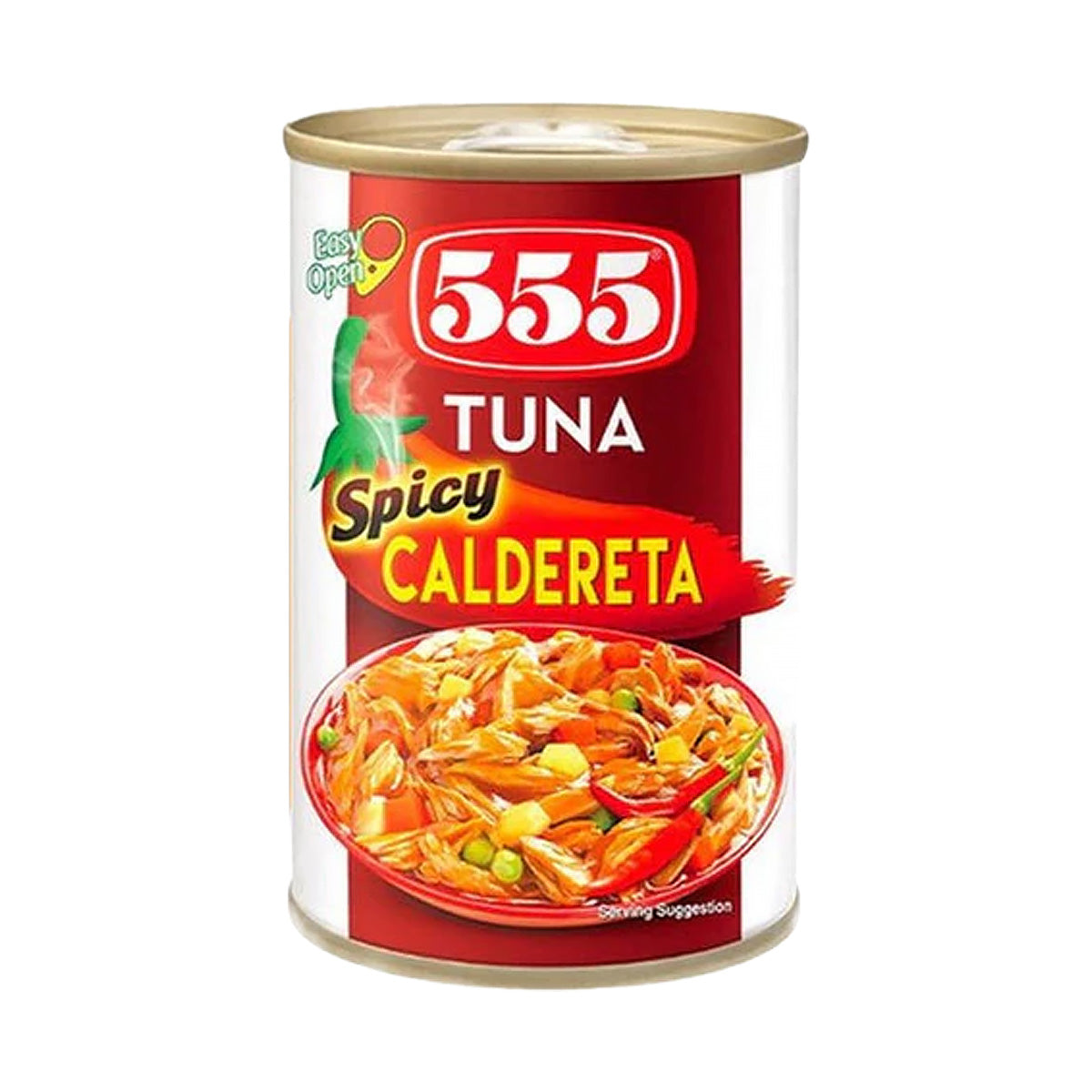 555 Tuna Spicy Paksiw 155 g – Tangy & Spicy Filipino Tuna – Barrio