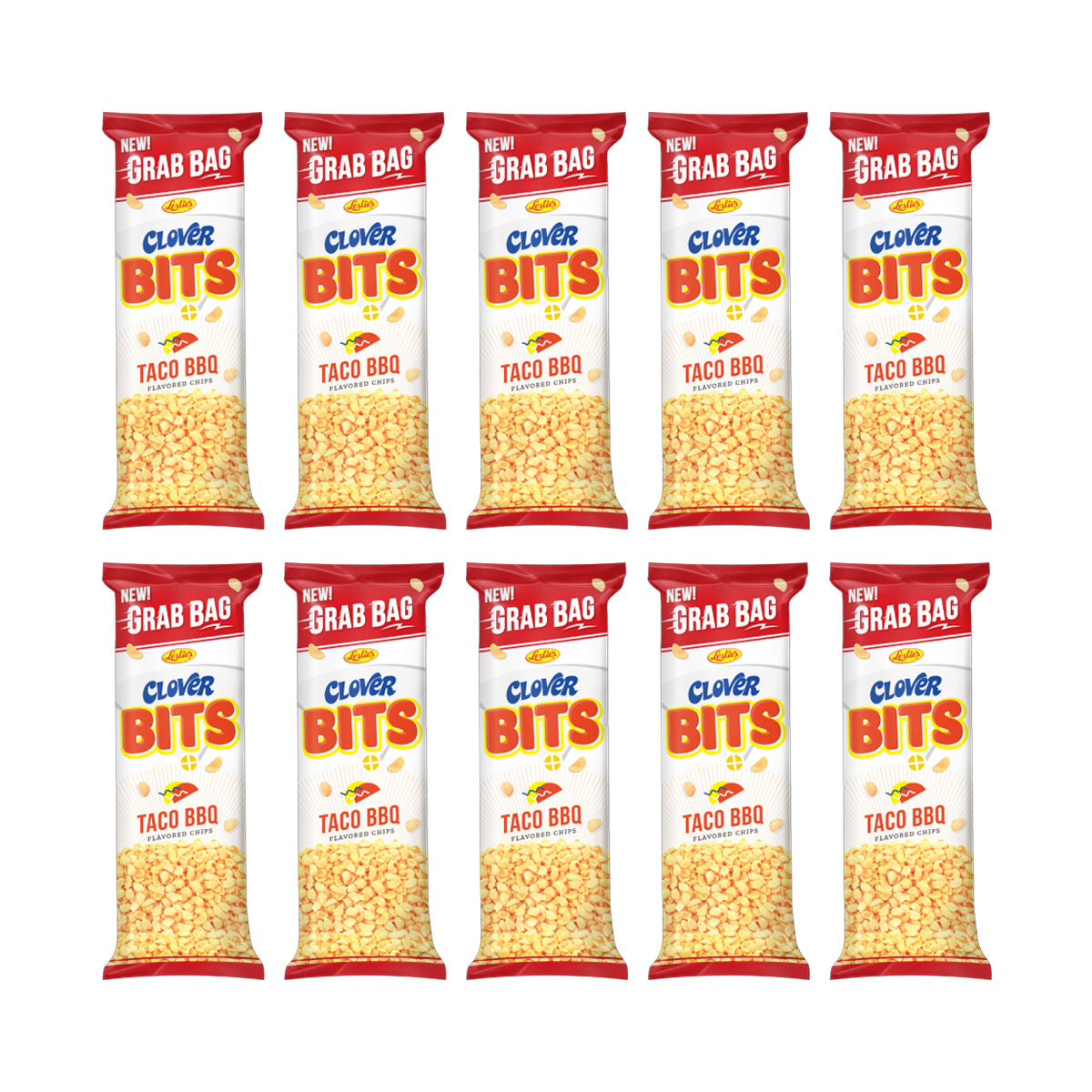 Leslie’s Clover Bits Chicken Chips (10 × 35 g) – Savoury Snack – Barrio