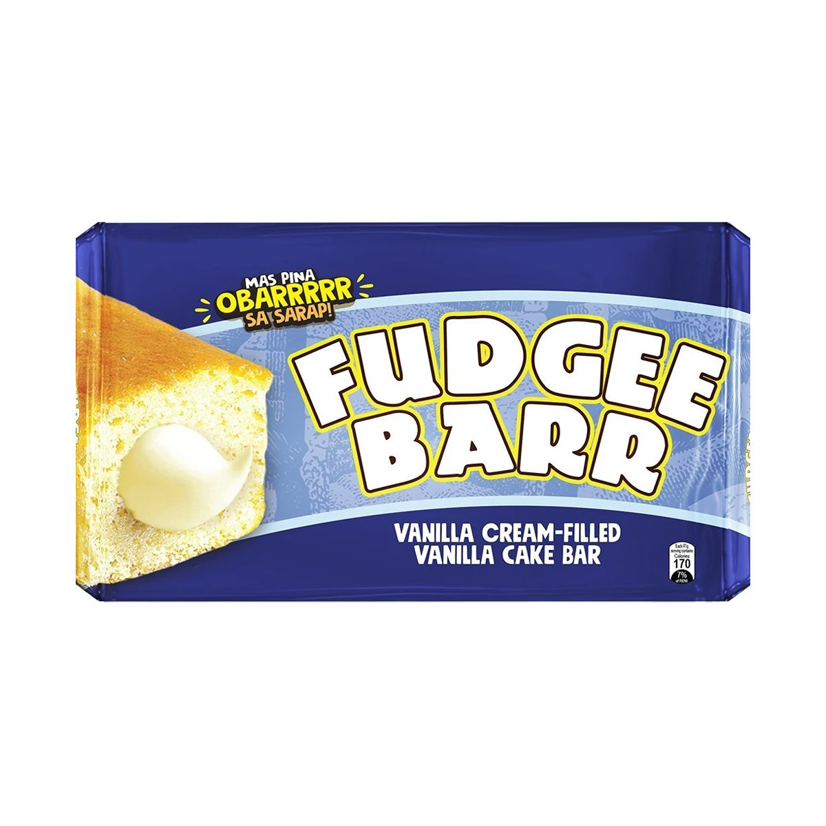 Rebisco Fudgee Barr Cream-Filled Vanilla Cake Bar 40g (10 pcs) – Barrio